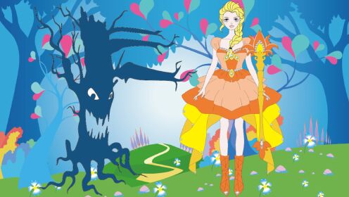 手工剪纸动画：公主勇敢战胜秘境里的树怪！_高清1080P在线观看平台_腾讯视频