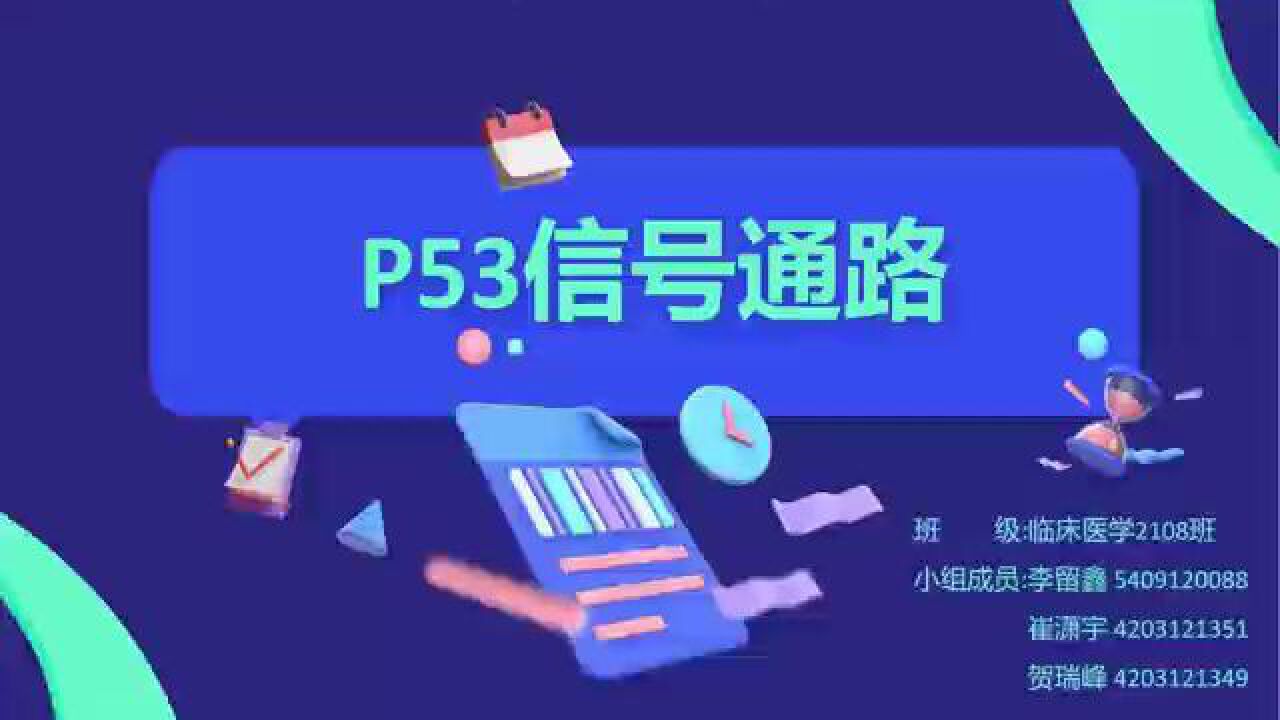P53信号通路_高清1080P在线观看平台_腾讯视频