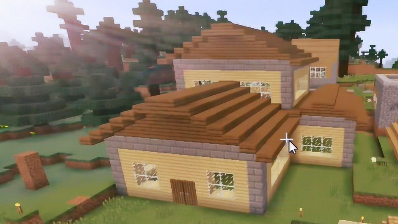 《我的世界》教你建一个好看的大房子，建房子攻略_高清1080P在线观看平台_腾讯视频