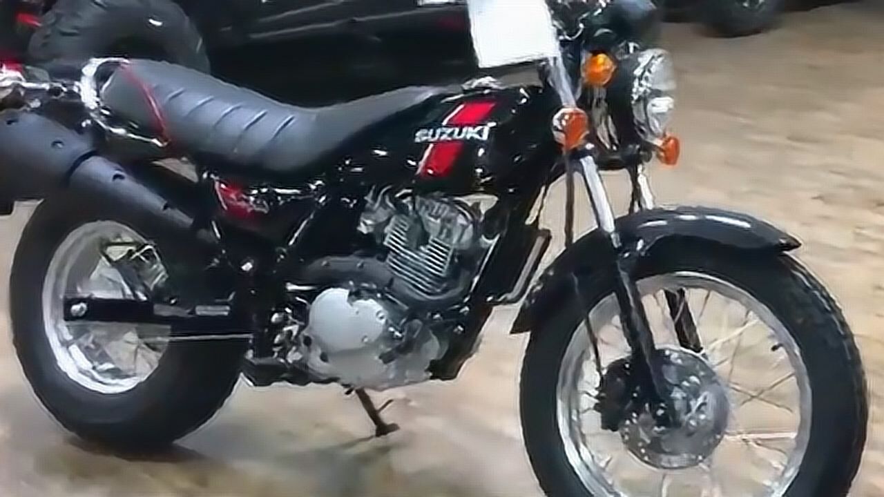 2018款铃木RV200摩托车，售价约1万左右，独特的造型，是你的菜吗？_高清1080P在线观看平台_腾讯视频