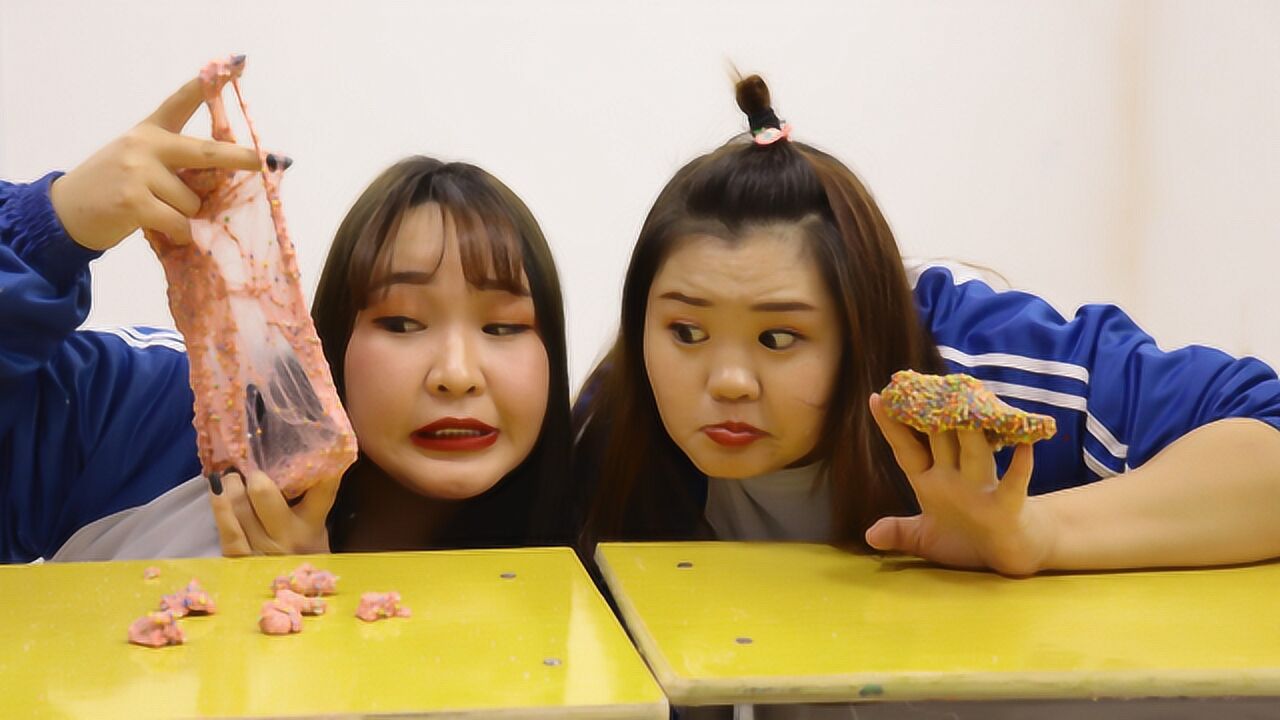 学霸把7种解压泥全混在一起，秒杀同桌的爆炸解压球，无硼砂真逗_高清1080P在线观看平台_腾讯视频