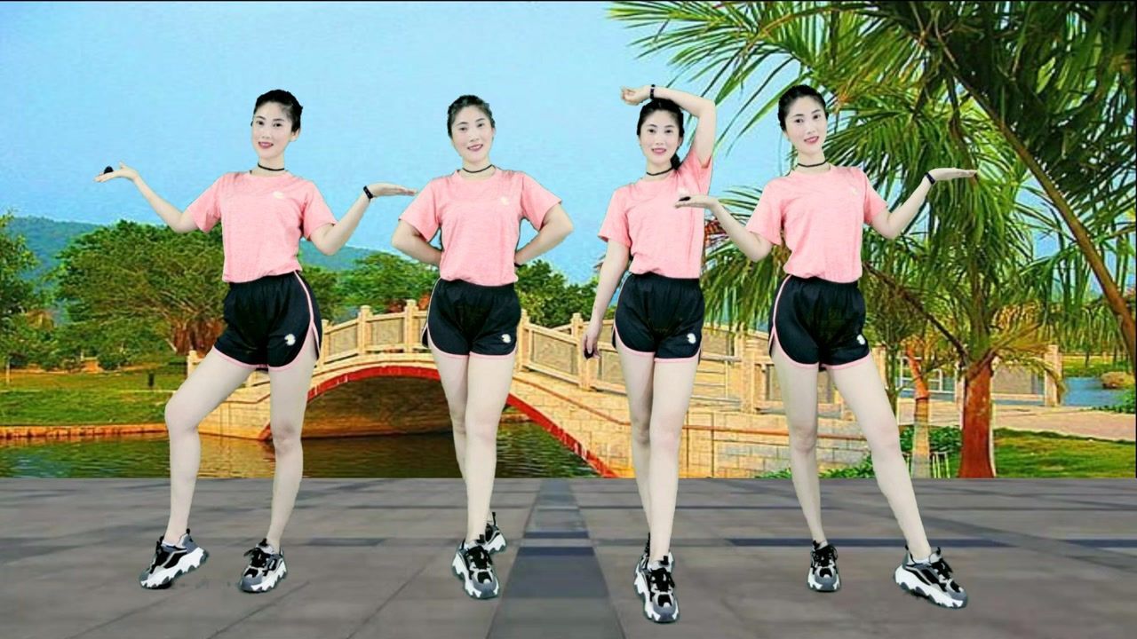 热门广场舞《千万个对不起》嗨嗨的旋律,欢快的动作,美美哒！_高清1080P在线观看平台_腾讯视频