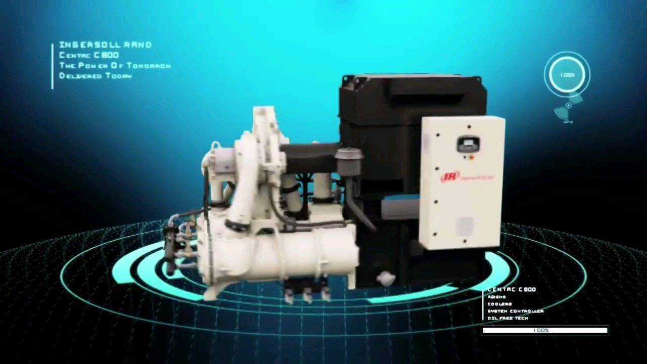 英格索兰离心式空压机工作原理机械原理内部结构_高清1080P在线观看平台_腾讯视频