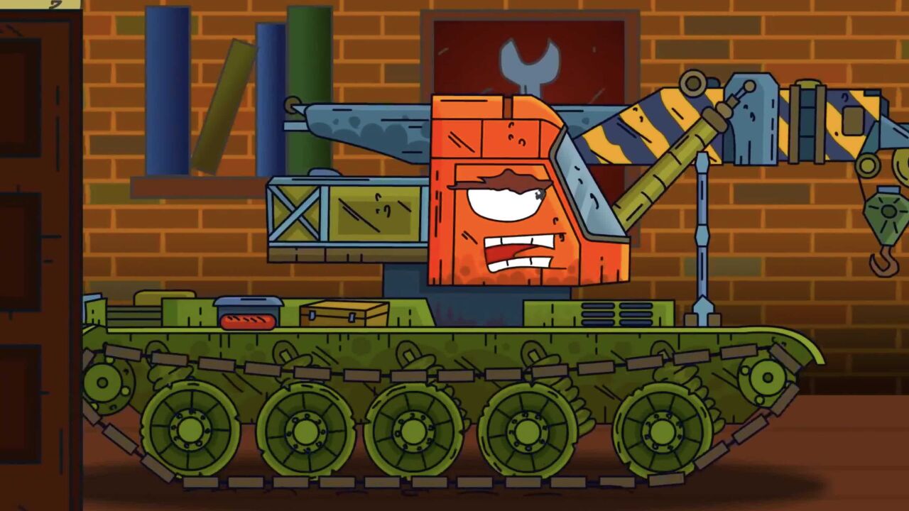坦克世界动画：苏联怪物is44坦克诞生，苏联工兵坦克奋力工作！_高清1080P在线观看平台_腾讯视频