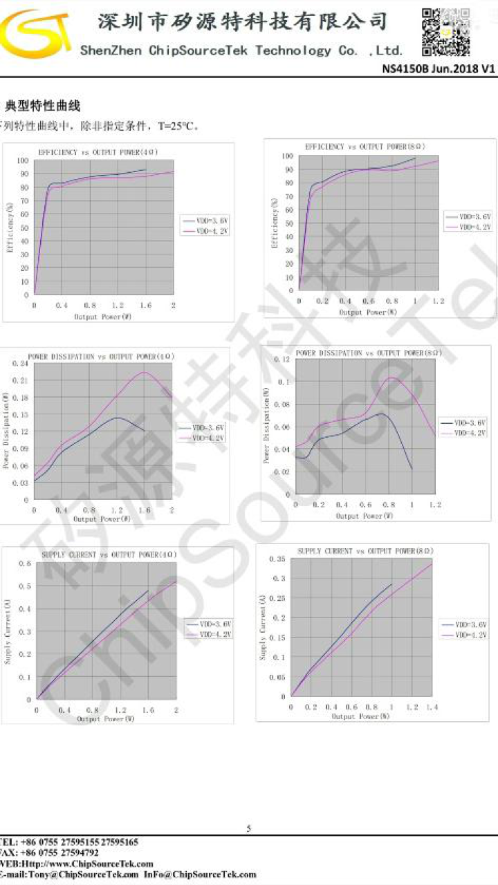 矽源特NS4150B是一款超低EMI、无需滤波器3W单声道D类音频功率放大器。矽源特XS4150，XS8302_高清1080P在线观看平台_腾讯视频