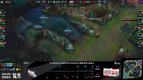 2023英雄联盟职业联赛夏季赛_LPL夏季赛BLG2-0LNG_Zika鳄鱼拼尽全力换掉双CBin武器打扫战场团灭LNG_高清1080P在线 ...