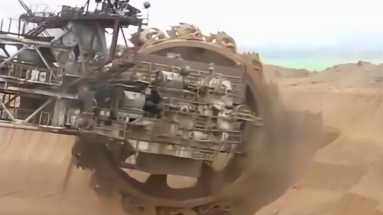 大型采矿机是如何工作的？_腾讯视频