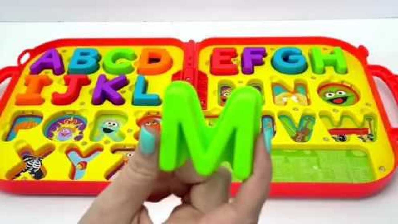 培乐多玩具 小朋友一起来学习英文ABC26个字母_腾讯视频