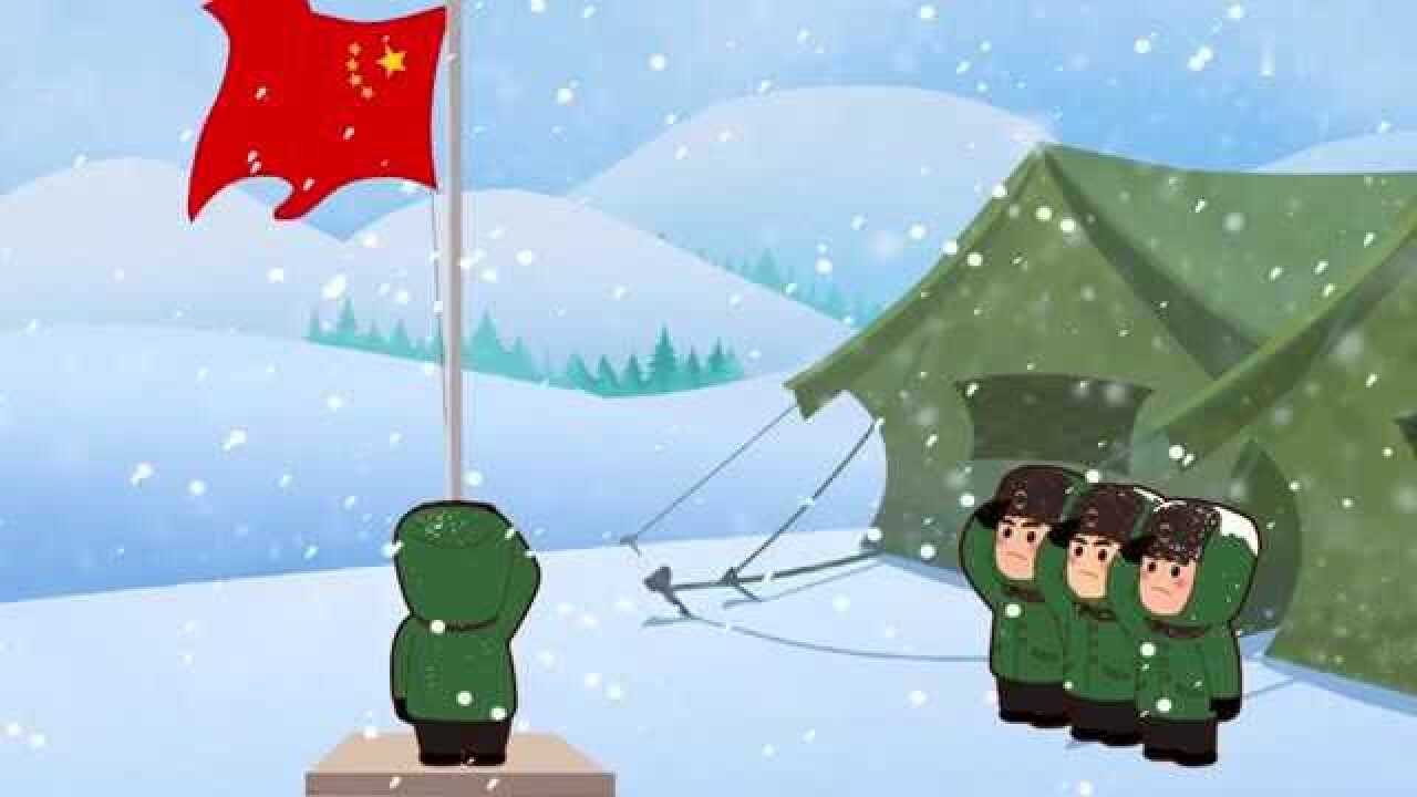 可可小爱：可爱的解放军叔叔坚守岗位，让人民心安！_高清1080P在线观看平台_腾讯视频