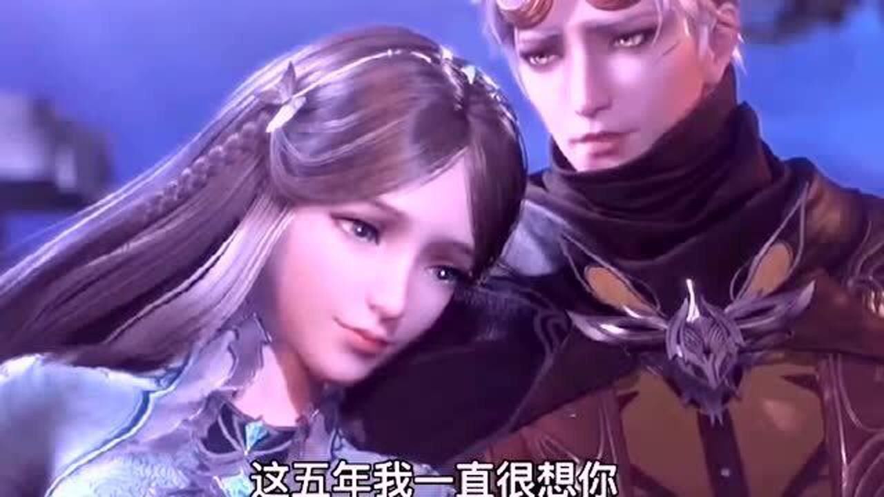 斗罗大陆：五年后奥斯卡和宁荣荣再见面，这狗粮吃的我很满意！