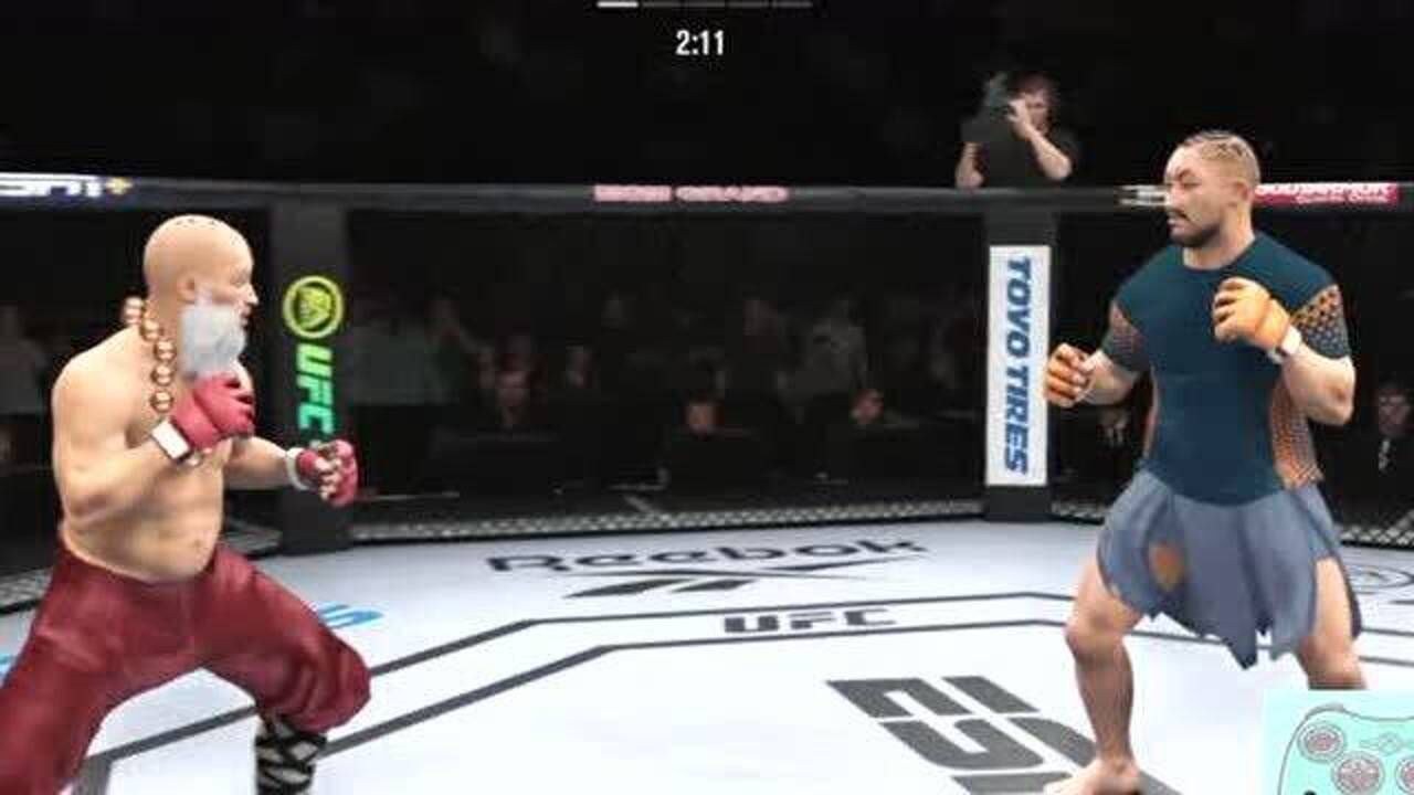 UFC：蒙古壮汉挑衅少林功夫，方丈请求出战，求虐！_腾讯视频