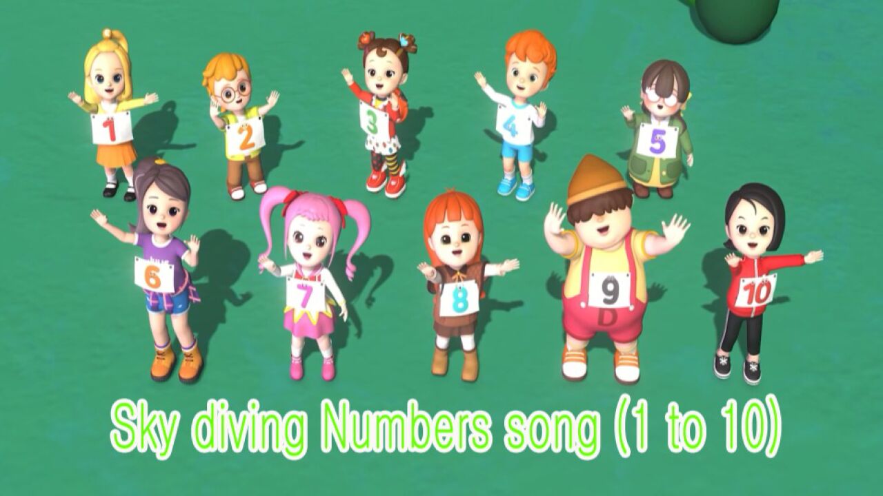 [哈喽凯利ABC]SkydivingNumberssong(1to10)_高清1080P在线观看平台_腾讯视频