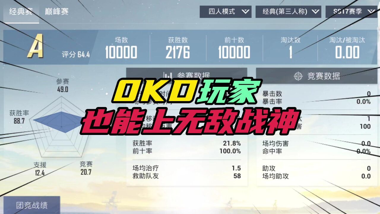 和平精英：0KD玩家也能上战神！_高清1080P在线观看平台_腾讯视频