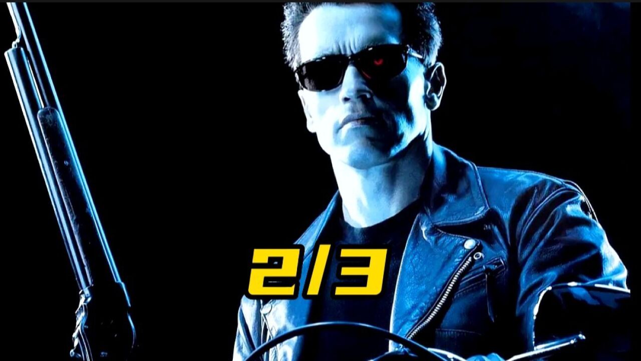 《终结者2》液态金属机器人的雏形，T800大战T1000，三十年的经典仍无人超越。_腾讯视频