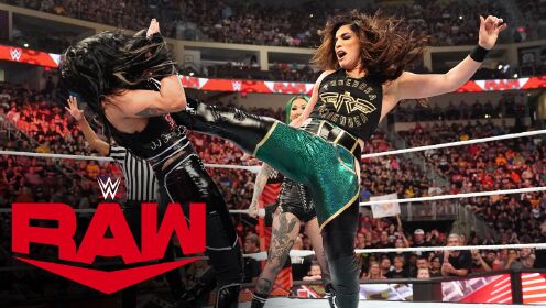 WWERAW_WWERAW第1565期_她不是孤军奋战！肖西驰援拉奎尔破解索妮雅和切尔西的包夹_高清1080P在线观看平台_腾讯视频