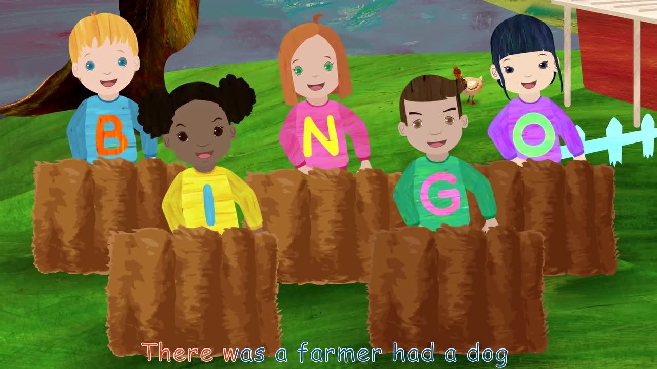 Bingo (2D) | CoCoMelon Nursery Rhymes & Kids Songs_腾讯视频
