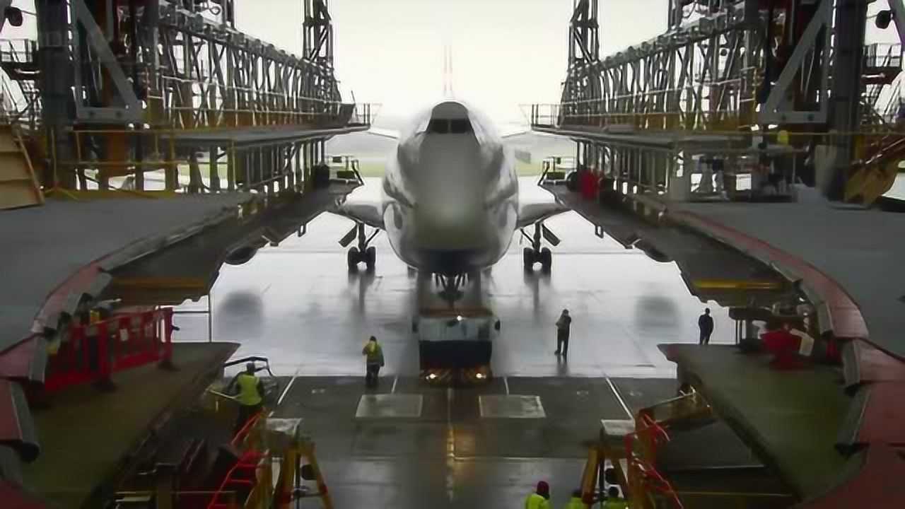 747-400飞机D检纪实（英国航空）_腾讯视频