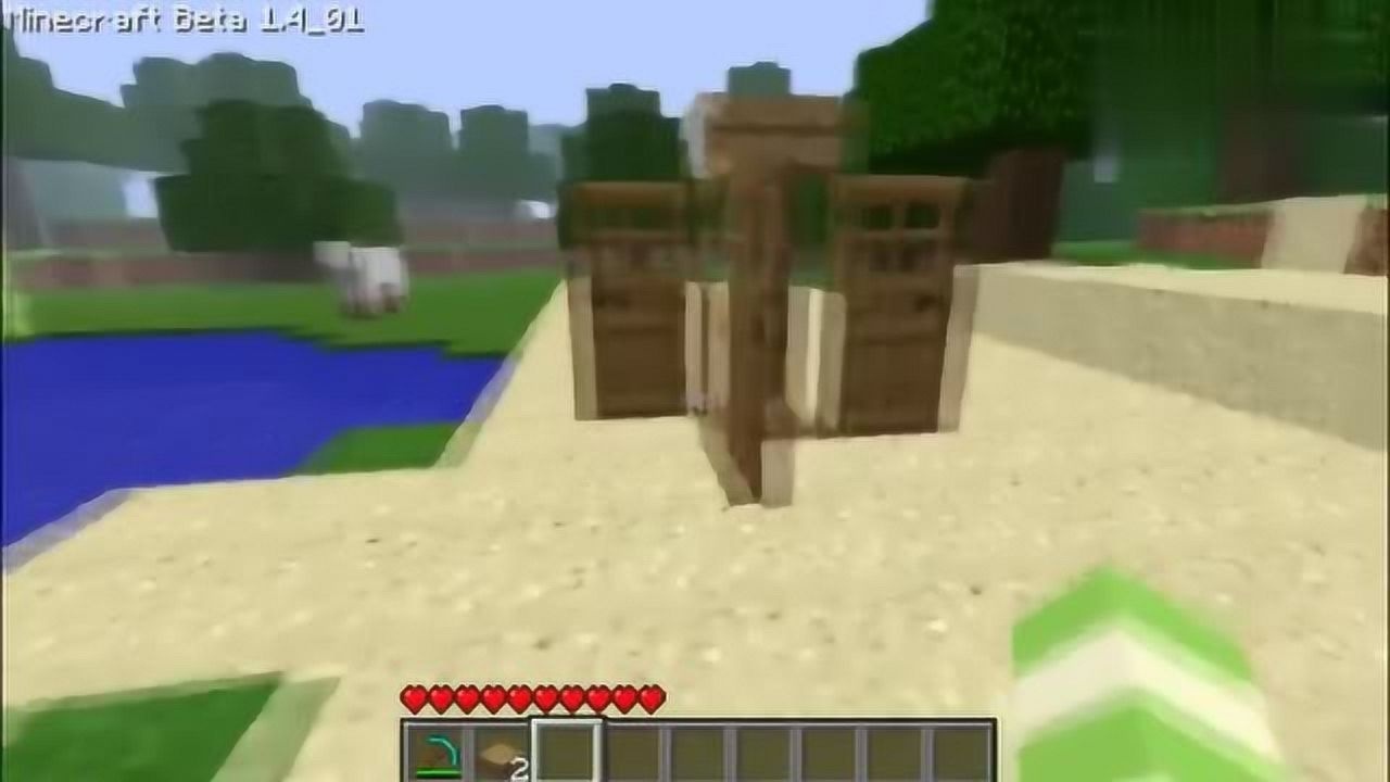 我的世界：如何快速制作1X1最小的陷阱盒子新手教程_腾讯视频