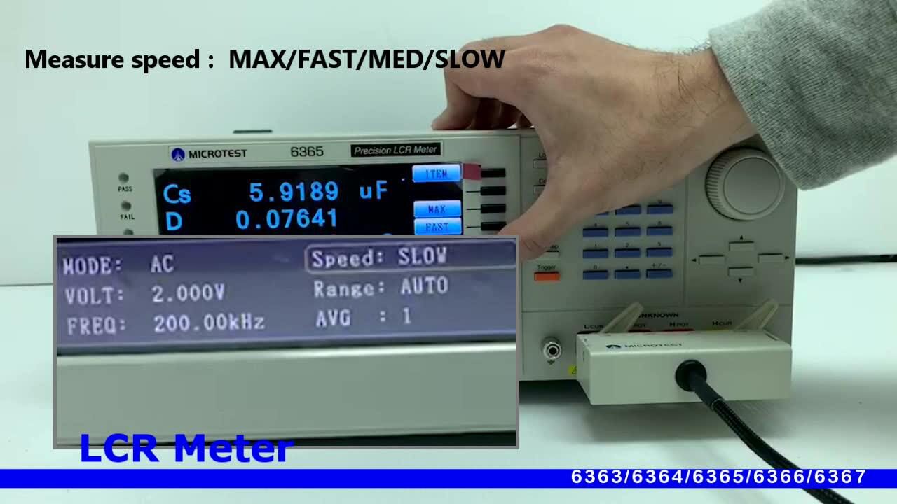 LCR电桥MICROTEST6365测电感电容_高清1080P在线观看平台_腾讯视频