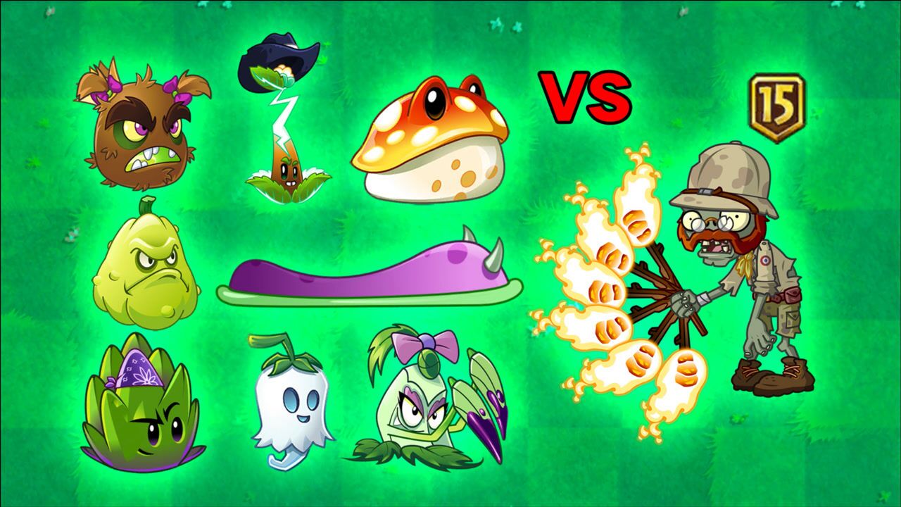 PVZ：8大植物PK1000级的火把僵尸！谁能获胜？_高清1080P在线观看平台_腾讯视频