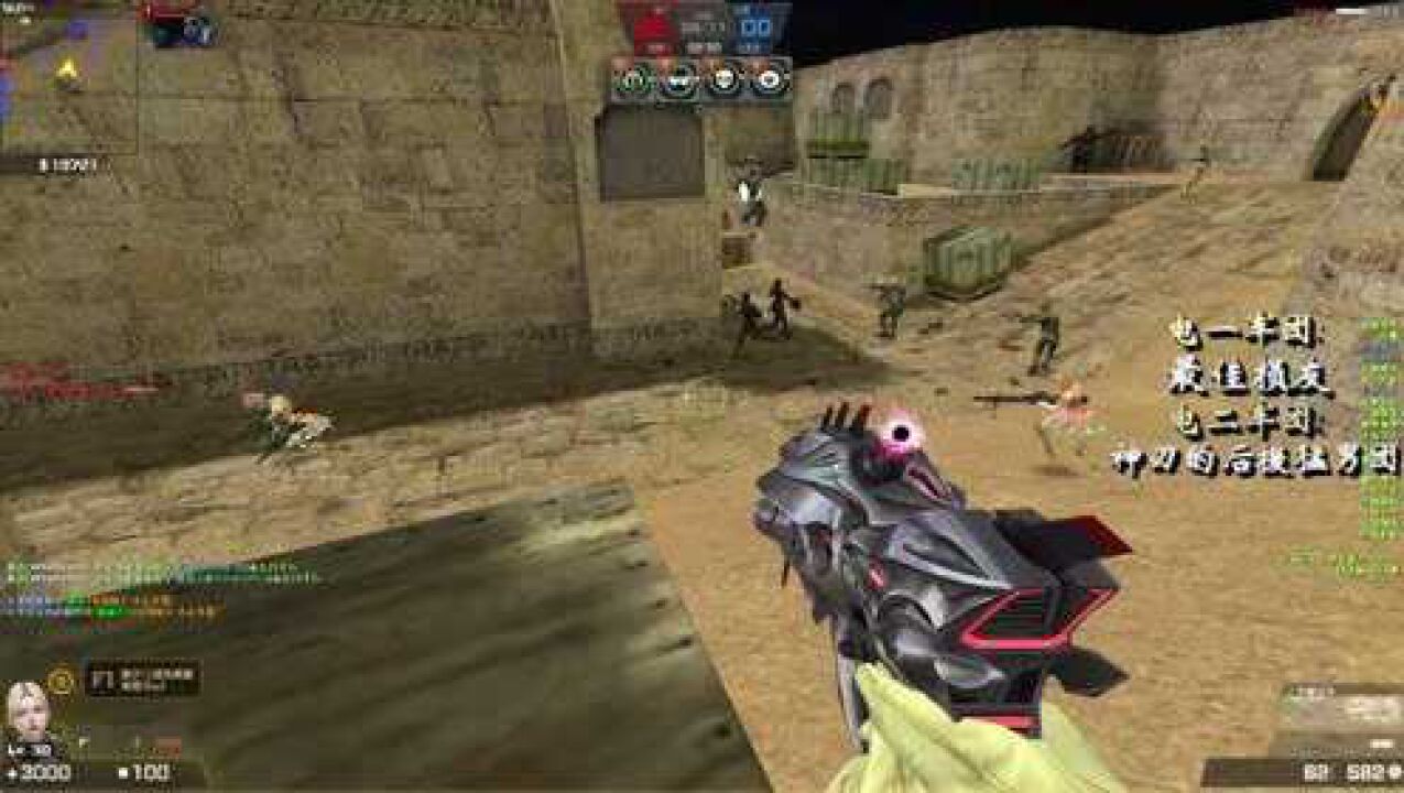 CSOL价值1W人民币的英雄四件套屠杀僵尸！牛神黑洞仲裁霸主地雷！_腾讯视频