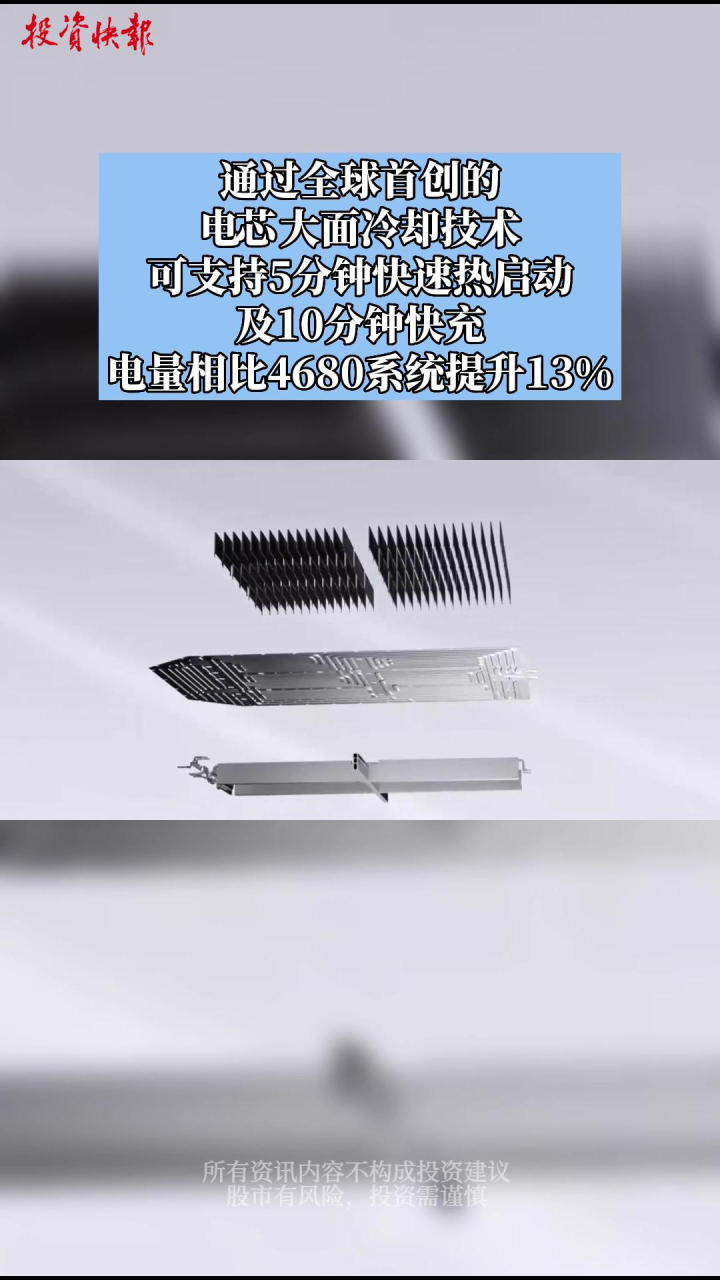 比4680更强！宁德时代CTP3.0麒麟电池发布，聪明资金潜伏11股！_腾讯视频}