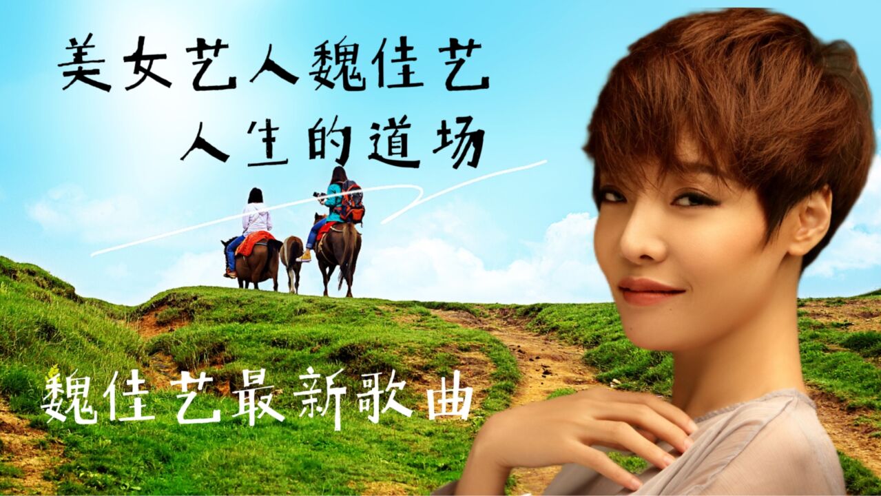美女歌手魏佳艺2023新歌《人生的道场》，听歌赏荷花，绝美视听腾讯视频