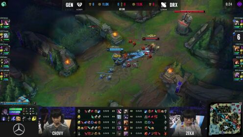 2022英雄联盟全球总决赛_S12半决赛GEN1-3DRX_Kingen青钢影灵性游走下路大招留人收下塔姆一血_高清1080P在线观看平台_腾讯视频