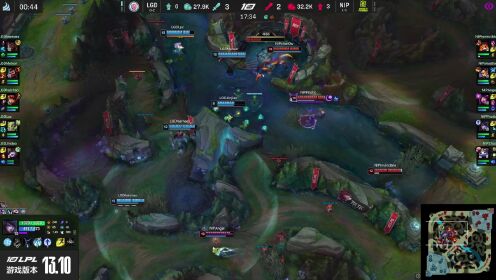 2023英雄联盟职业联赛夏季赛_LPL夏季赛NIP2-1LGD_先锋团赵信被变羊瞬间蒸发纳尔疯狂收割三杀NIP形势大好_高清1080P在线观看 ...