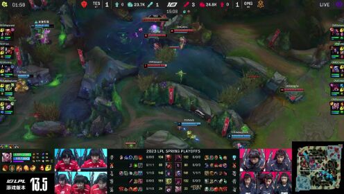 英雄联盟赛事-全程回放_LPL季后赛OMG3-2TES_Wayward酒桶完美开团TES五人追击反超经济_高清1080P在线观看平台_腾讯视频