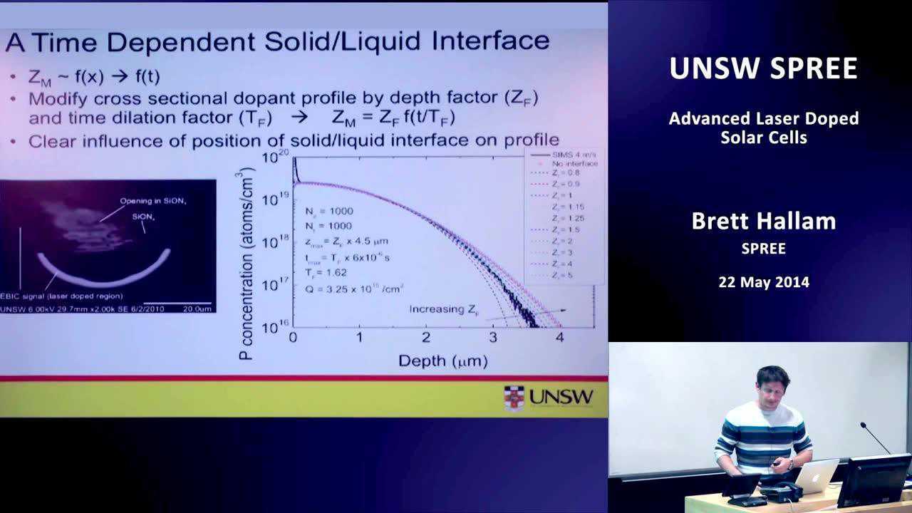 先进激光掺杂太阳能电池技术Brett Hallam_腾讯视频