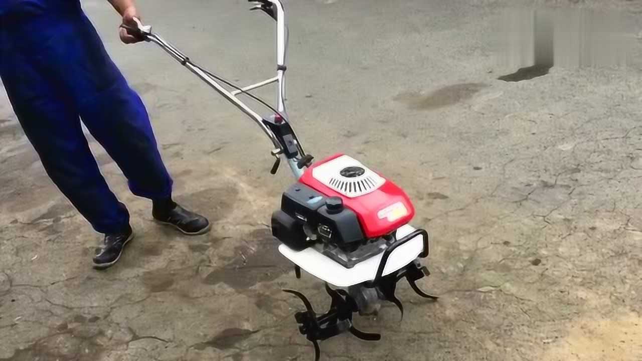 本田生产的小型旋耕机很不错，发动机很耐用，最适合种菜使用_高清1080P在线观看平台_腾讯视频