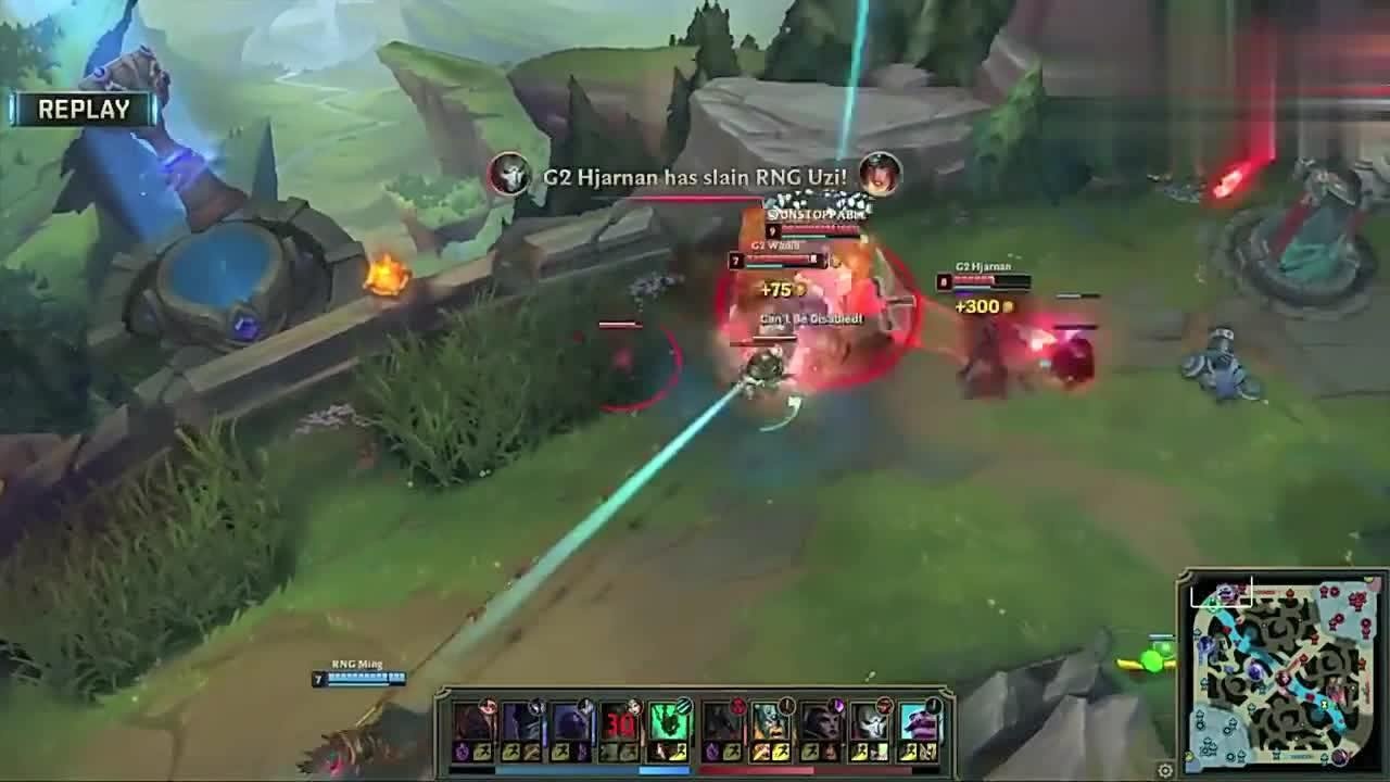 S8八强赛Uzi致命失误，网友：不是点不到灯笼，是太膨胀！_腾讯视频