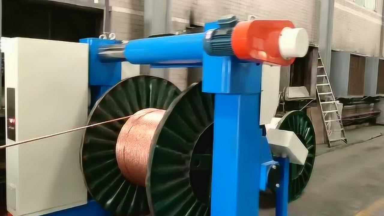 大截面防火电缆绕包机、三层到六层绕包速度快人工智能式操作_高清1080P在线观看平台_腾讯视频