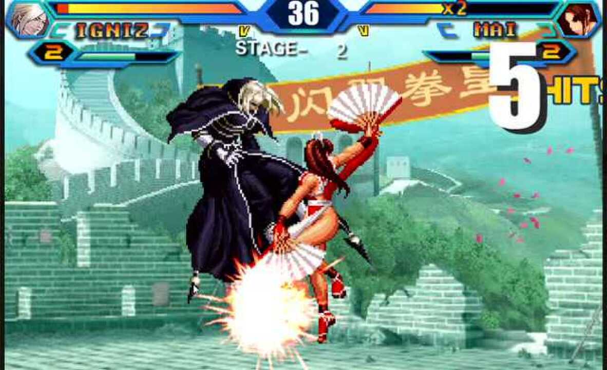 拳皇：不知火舞最强悍之战，第一次打败伊格尼斯_高清1080P在线观看平台_腾讯视频