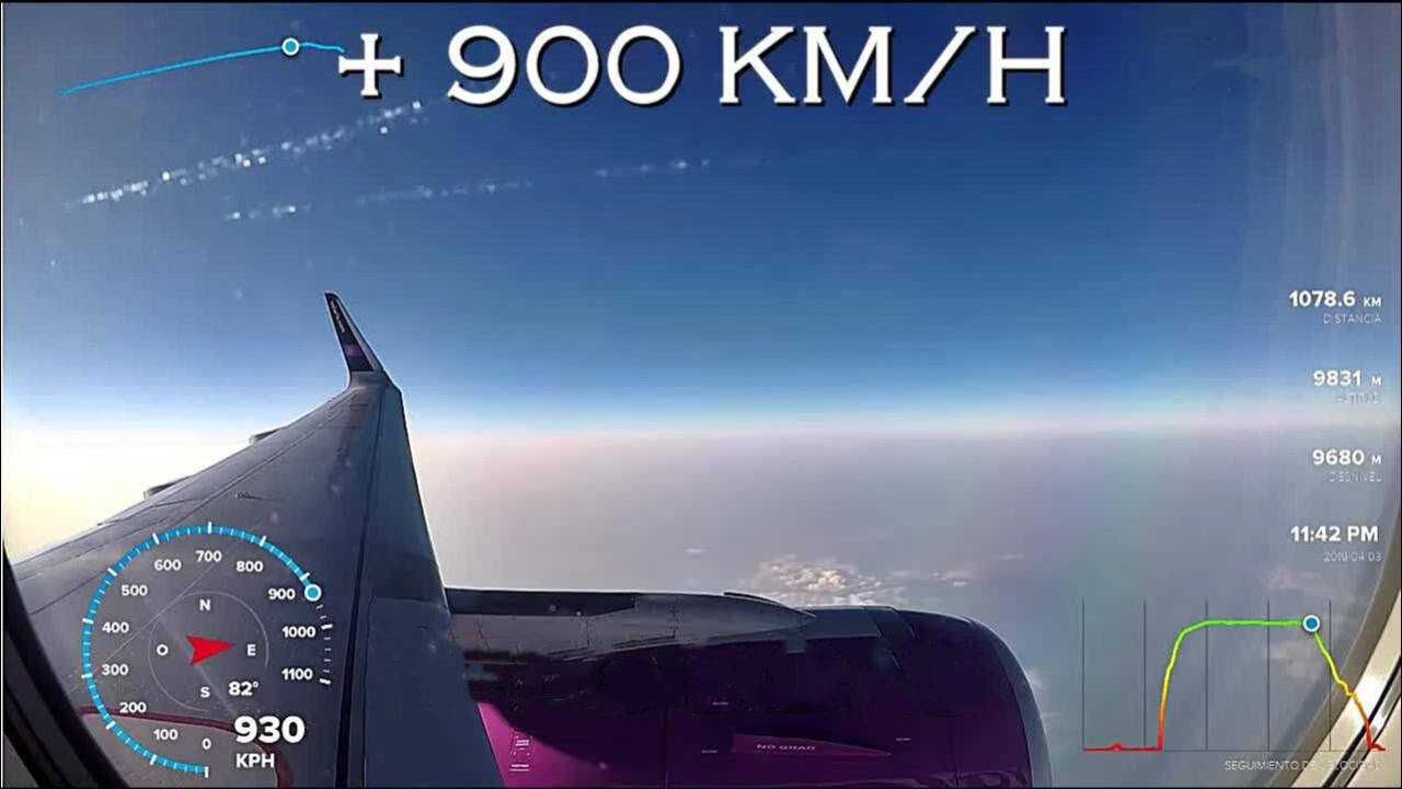 A320飞行全过程速度和高度的变化，最高速度能达到900km/h_高清1080P在线观看平台_腾讯视频