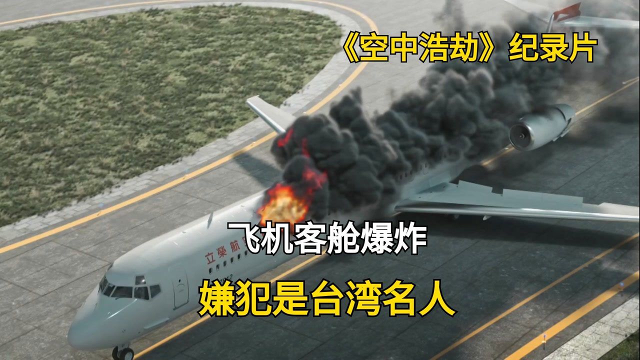 台湾飞机客舱爆炸，嫌犯是台湾明星，事故是人为还是意外？_高清1080P在线观看平台_腾讯视频