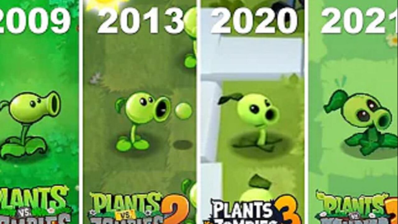 [PVZ]2009-2021年植物大战僵尸游戏的演变过程_腾讯视频