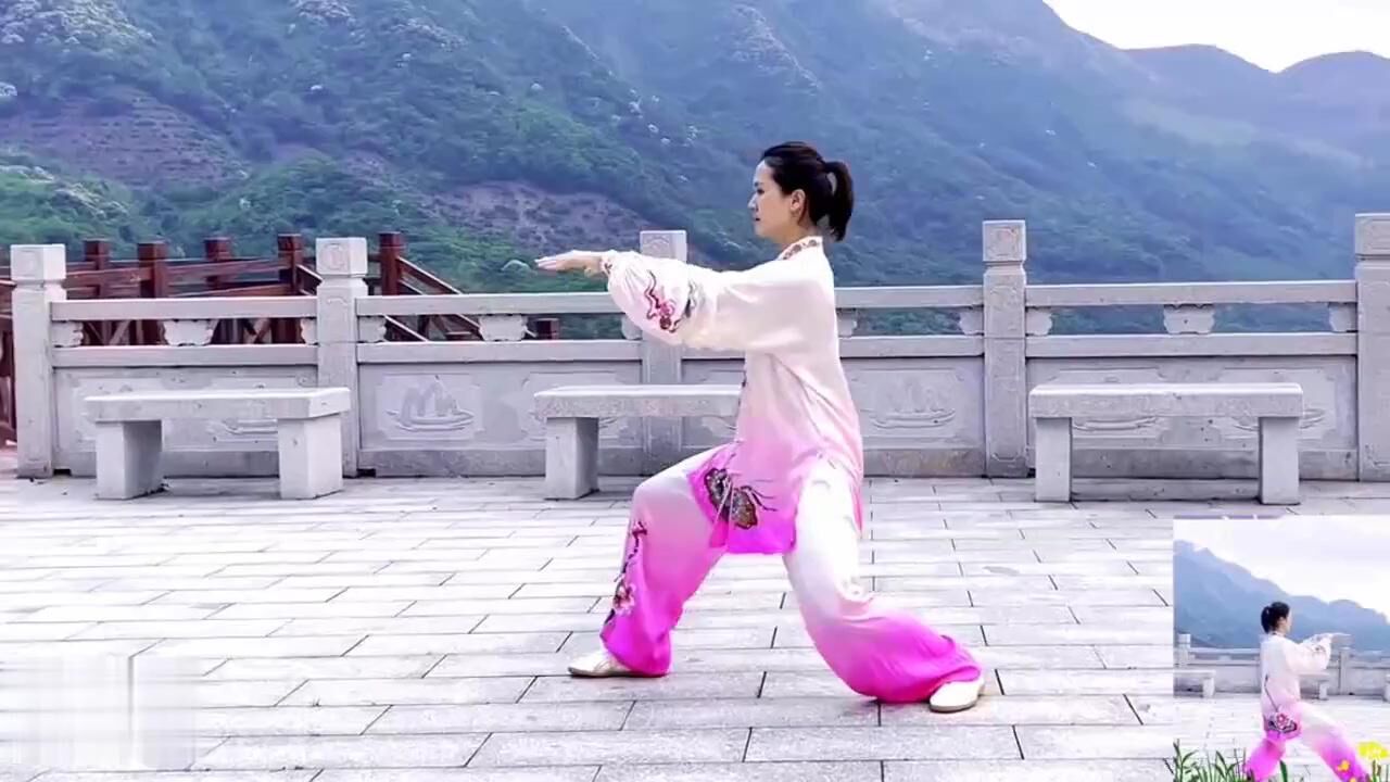 二十四式简化太极拳 音乐：《角落之歌》_腾讯视频