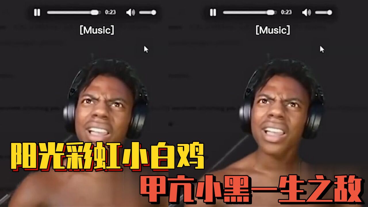 《阳光彩虹小白鸡》在外网爆火？甲亢小黑的一生之敌！_腾讯视频