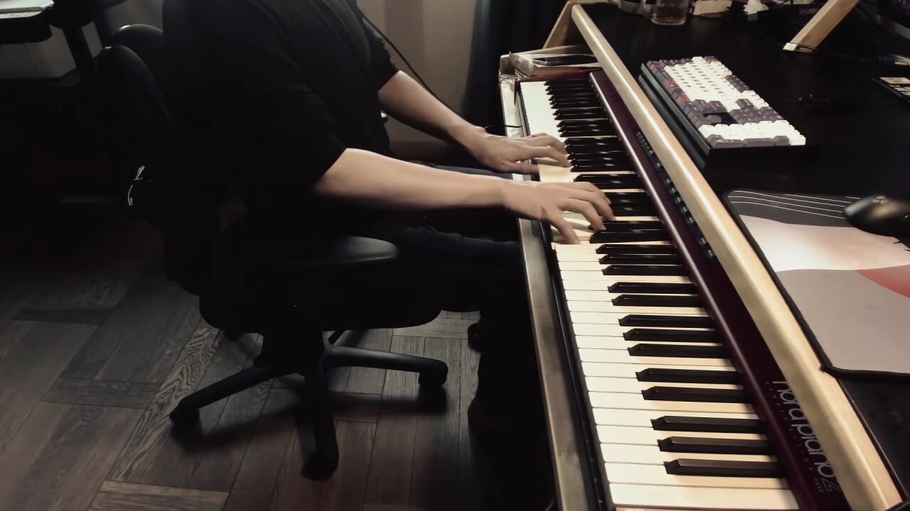 【钢琴】Misson作曲/演奏：昼夜_高清1080P在线观看平台_腾讯视频