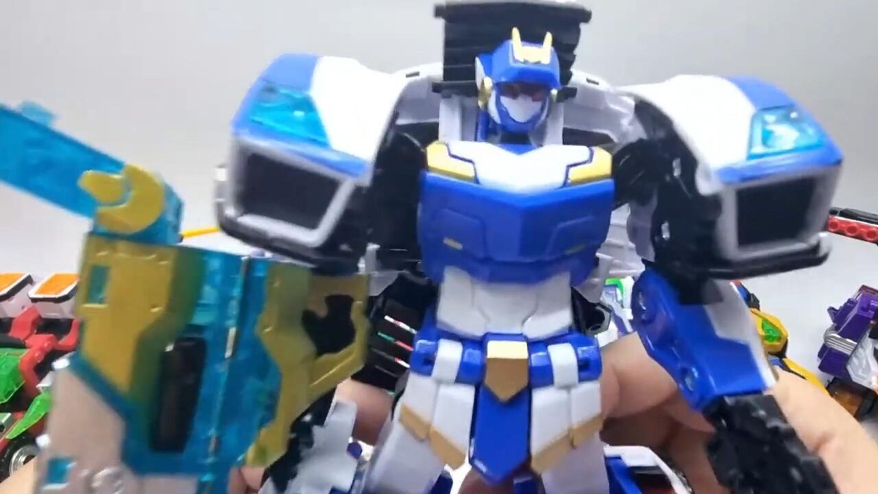 摇滚车神【METALCARDBOT】蓝色战警机甲BLUETOP变形计_高清1080P在线观看平台_腾讯视频