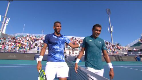 一线网球_迈阿密大师赛第四日梅德韦杰夫顺利晋级_【集锦】鏖战160分钟双抢七阿利亚西姆艰难取胜挺进下一轮_高清1080P在线观看平台_腾讯视频