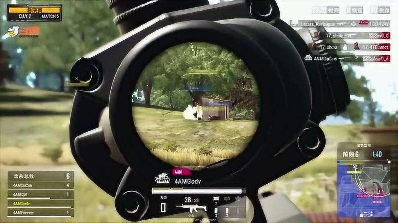 黄金大奖赛：SSS和17在4am面前混战，那还客气什么？一口气灭掉两队！_腾讯视频