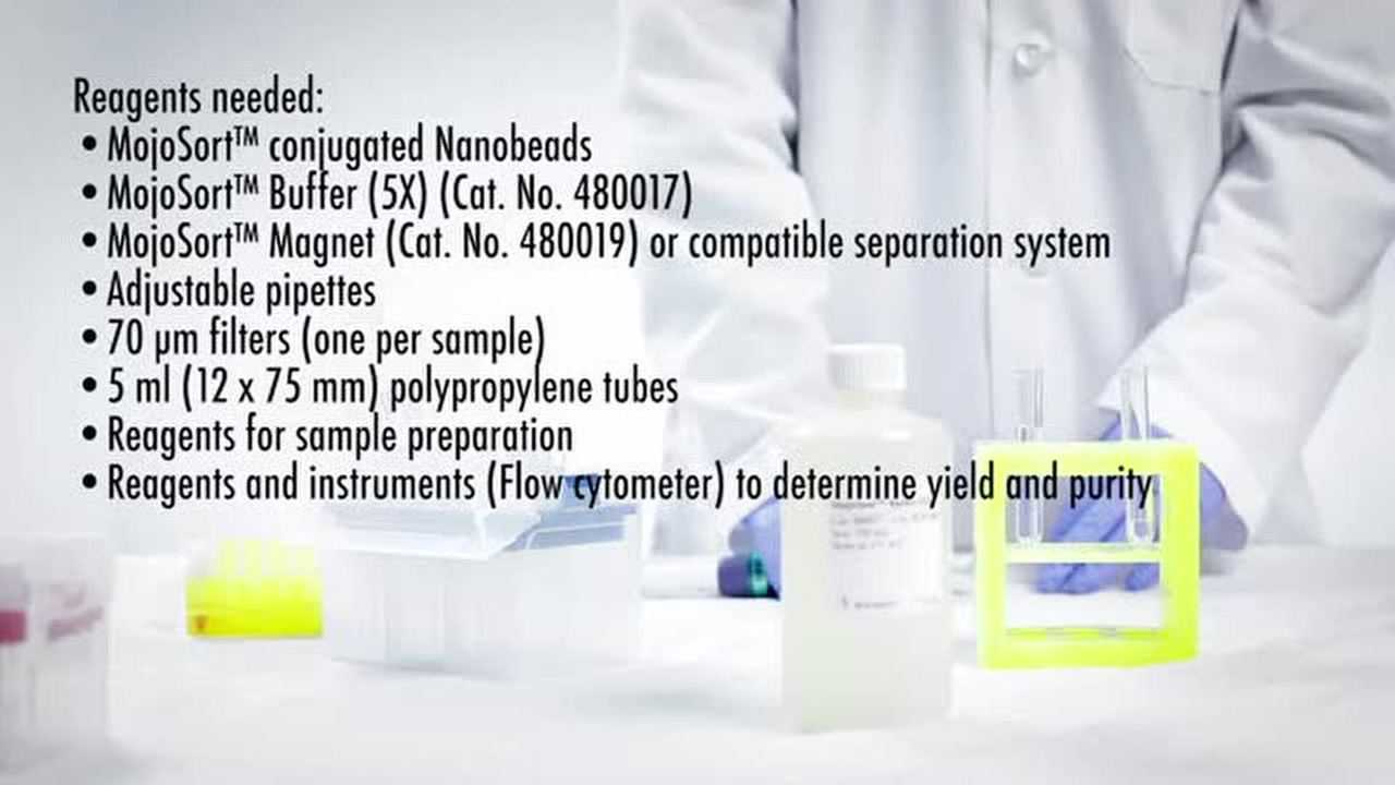 BioLegend MojoSort细胞分选实验操作步骤_腾讯视频