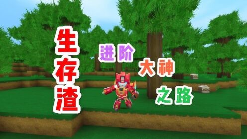 迷你世界单人生存1：来看看卡卡大师兄这生存渣进阶大神的过程吧_高清1080P在线观看平台_腾讯视频