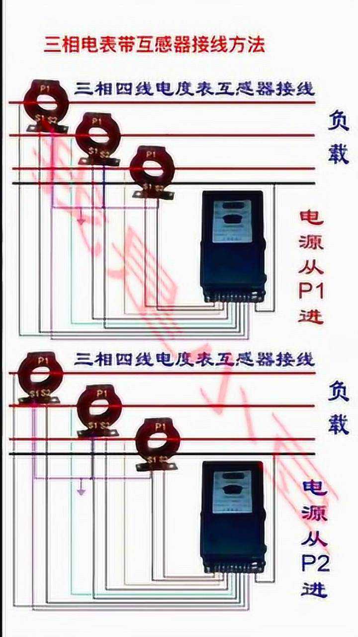三相电表带互感器接线方法图解_高清1080P在线观看平台_腾讯视频