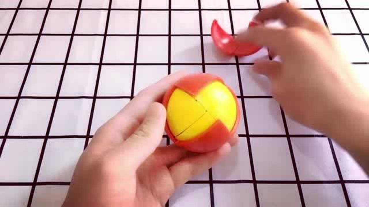 可以“治愈强迫症”的积木魔方，4层球体，几秒拼完，很治愈_高清1080P在线观看平台_腾讯视频