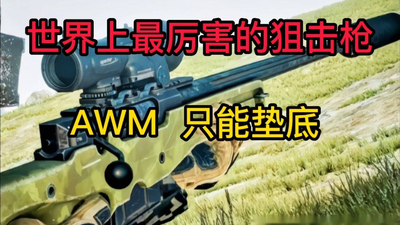 你知道世界上最最厉害的狙击枪吗？AWM只能垫底_高清1080P在线观看平台_腾讯视频