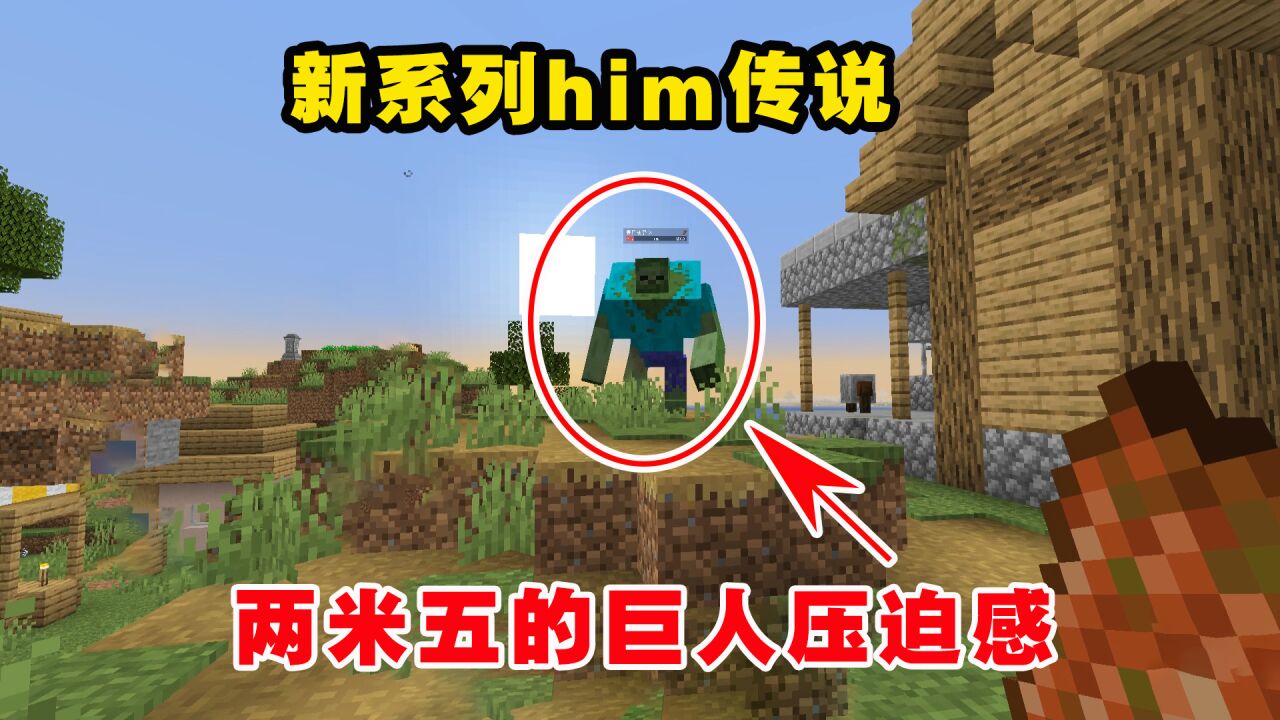 我的世界Him传说：新系列him传说，来自两米五的巨人压迫感_腾讯视频